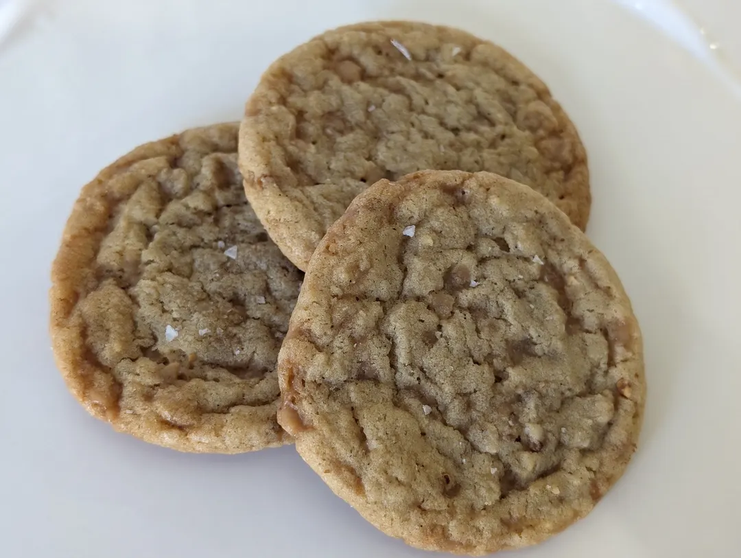 Salted Vanilla Toffee | Happy Hippo Bakery