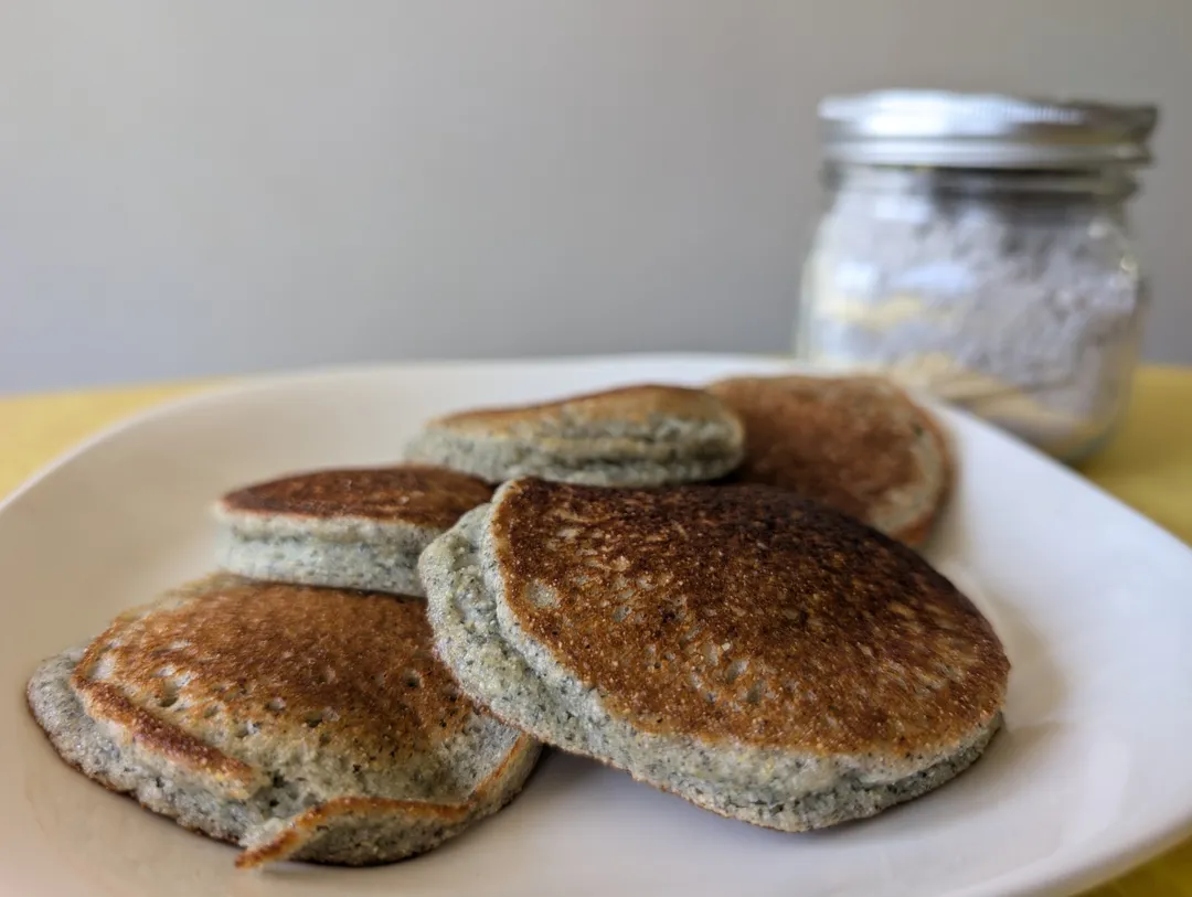 Blue Corn Pancake Mix | Happy Hippo Bakery
