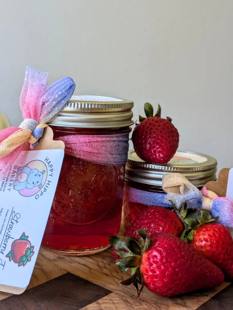 Strawberry Jam | Happy Hippo Bakery